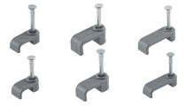 Krimpterm - Product - Cable Management - Cable Clips - Flat Cable Clips