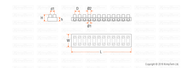 Krimpterm - Product - Cable Termination - Electrical Connector Strips