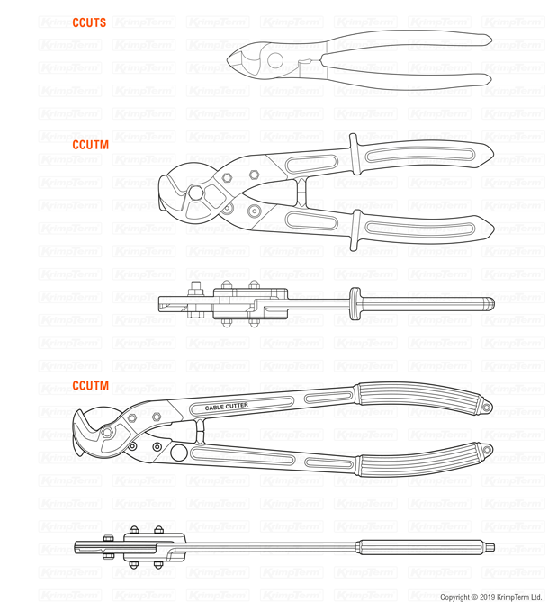 Krimpterm - Product - Tools - Cable Cutters