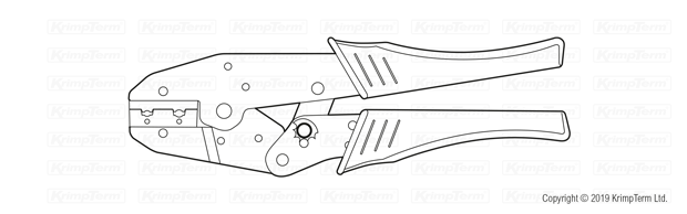 Krimpterm - Product - Tools - Flag Terminal Crimping Tool